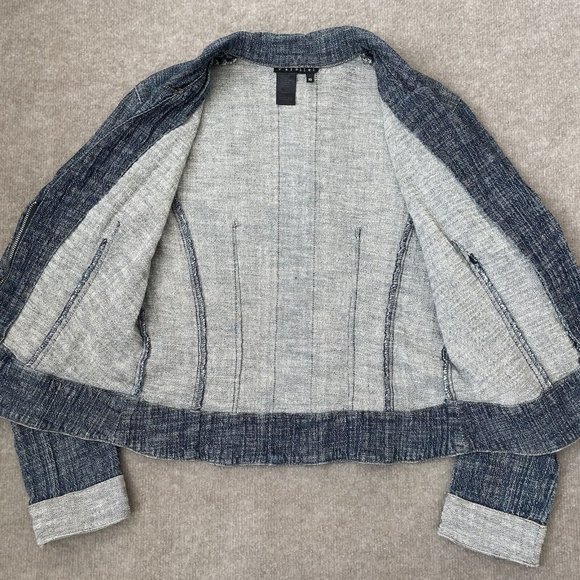 Parallel | Jackets & Coats | Parallel Jacket Womens Blue Chunky Denim ...